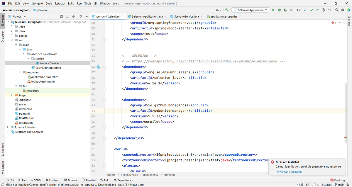 Selenium Java Dengan Spring Boot Console Application By Fandy Adam Medium 3372