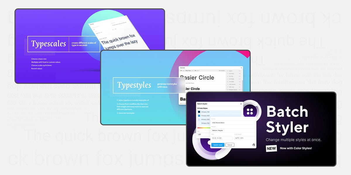 Three plugins for setting up Text Styles in Figma — quickly! | by James ...