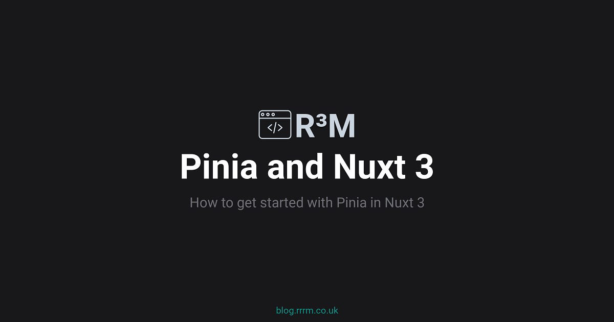 Pinia and Nuxt 3. Pinia is now the recommended choice by… | by Rafael Magalhaes | Medium