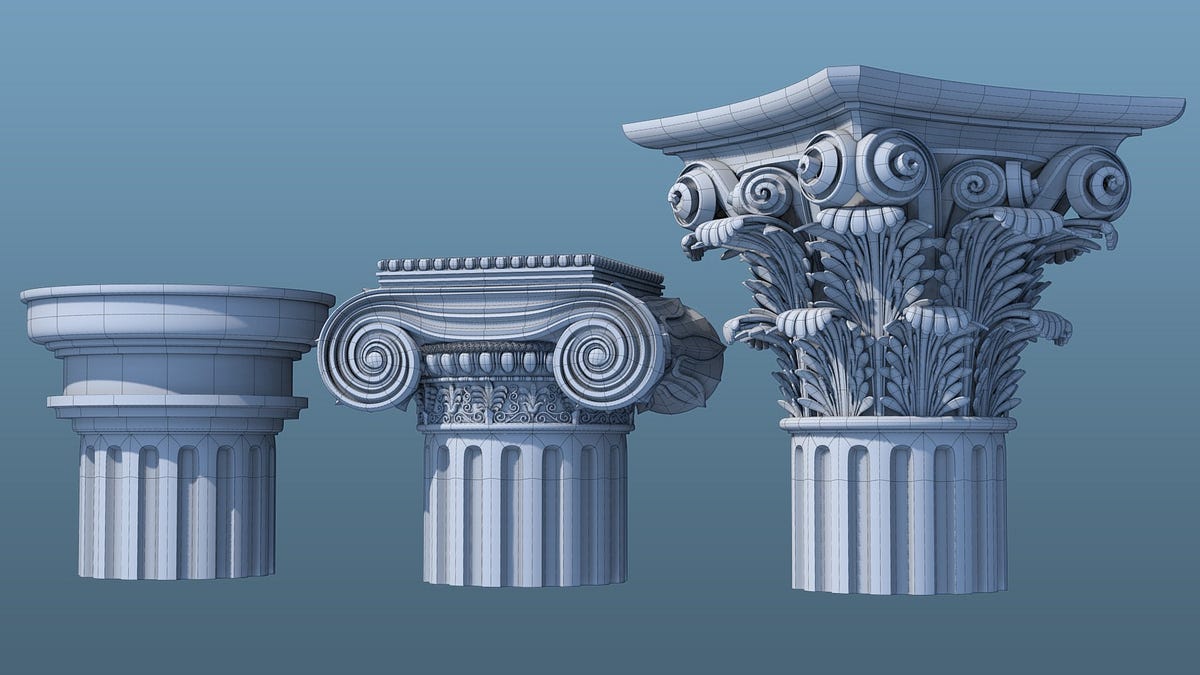 Ancient Corinthian Columns