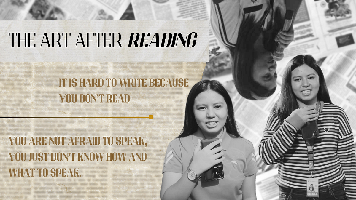 The Art After Reading: You are not afraid to speak, you just don’t know ...