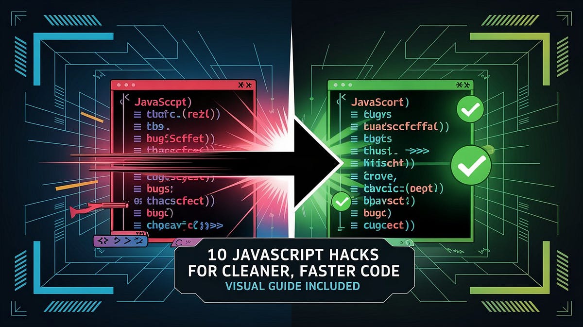 10 JavaScript Hacks for Cleaner, Faster Code (Visual Guide Included ...