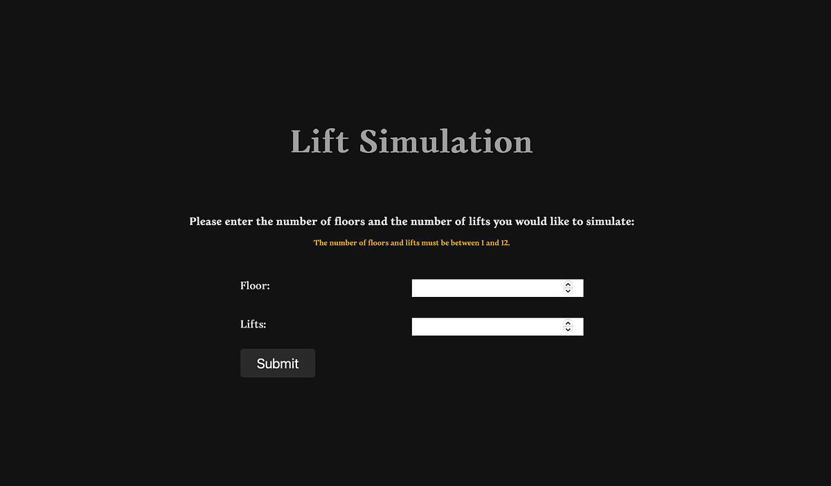 🚀 Building a Lift Simulation with HTML, CSS, and JavaScript | by Karthik Nair | Medium