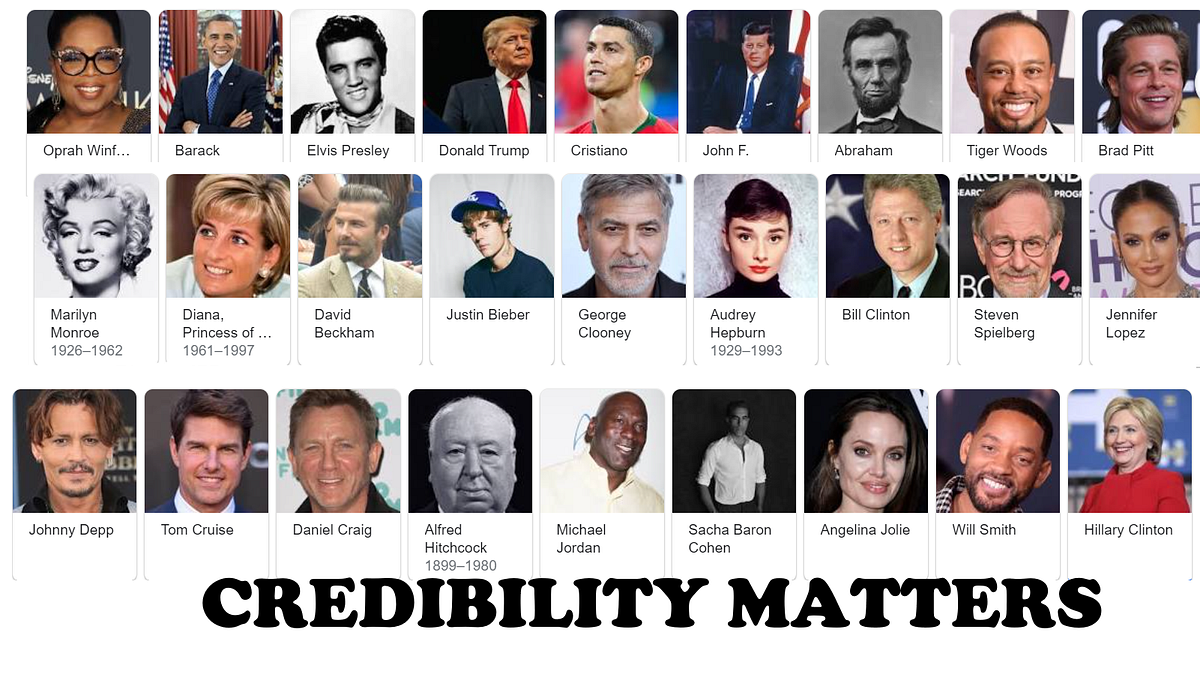 How Your Lack of Credibility Shapes Your Life | by Tessa Schlesinger ...