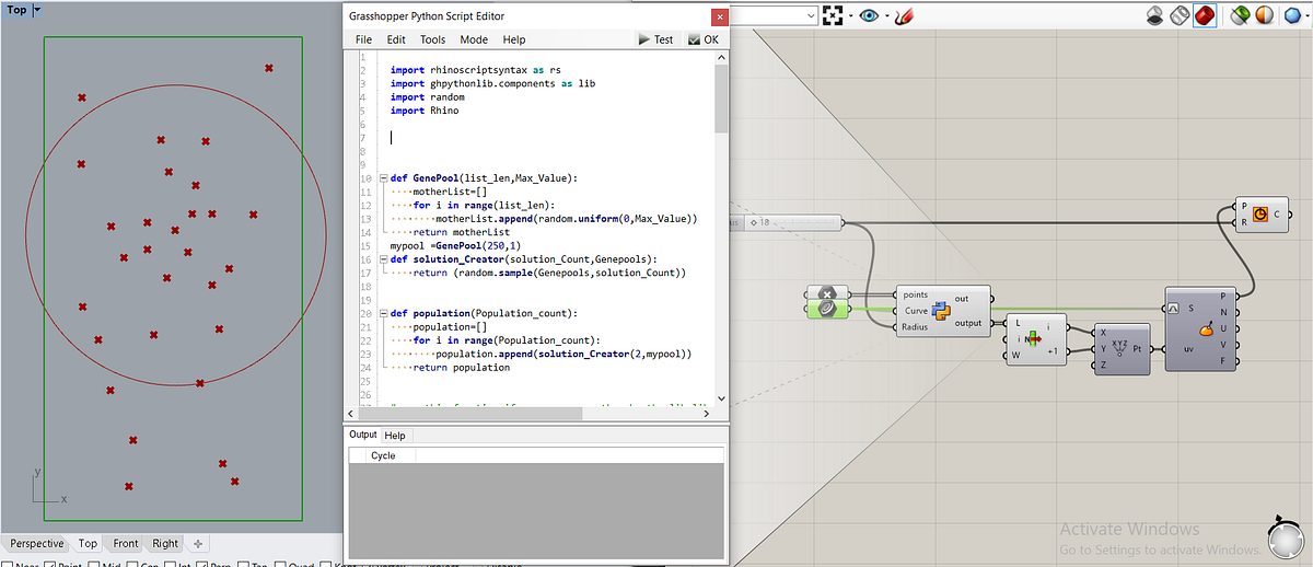 Basic Genetic Algorithm in Grasshopper Python | by mohammad hasssan saleh tabari | Medium