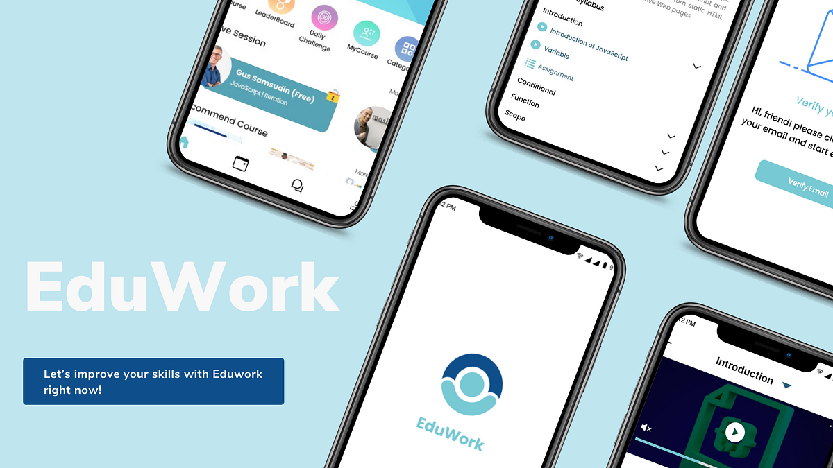 EduWork/UX Design Case by Skilvul Kampus Merdeka Batch 3–2022 | by ROSALINA ALDA | Medium