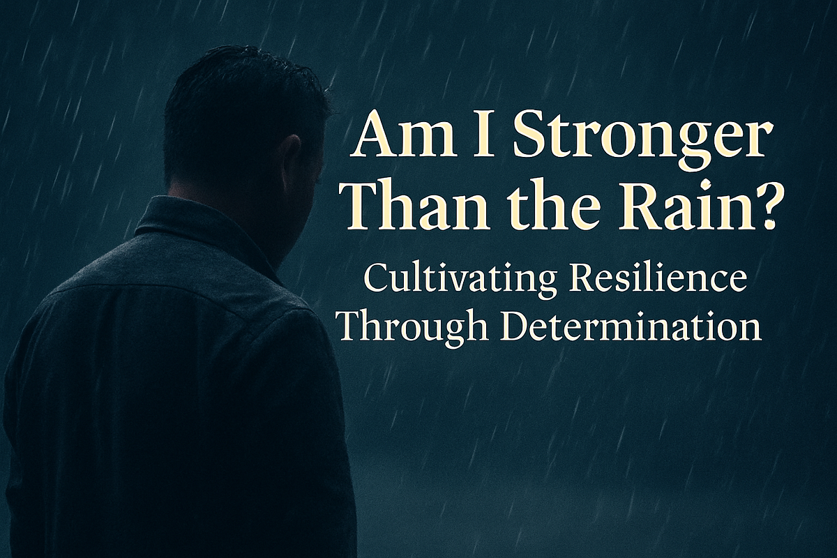 Am I Stronger Than the Rain? Cultivating Resilience Through ...