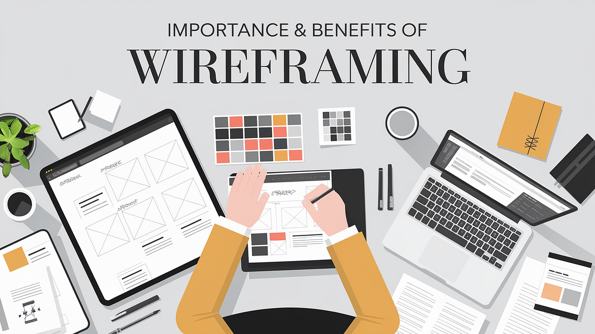 Importance & Benefits of Wireframing in Web App Design | Medium