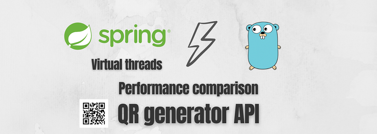 SpringBoot vs Go: QR-generator API benchmark | Tech Tonic