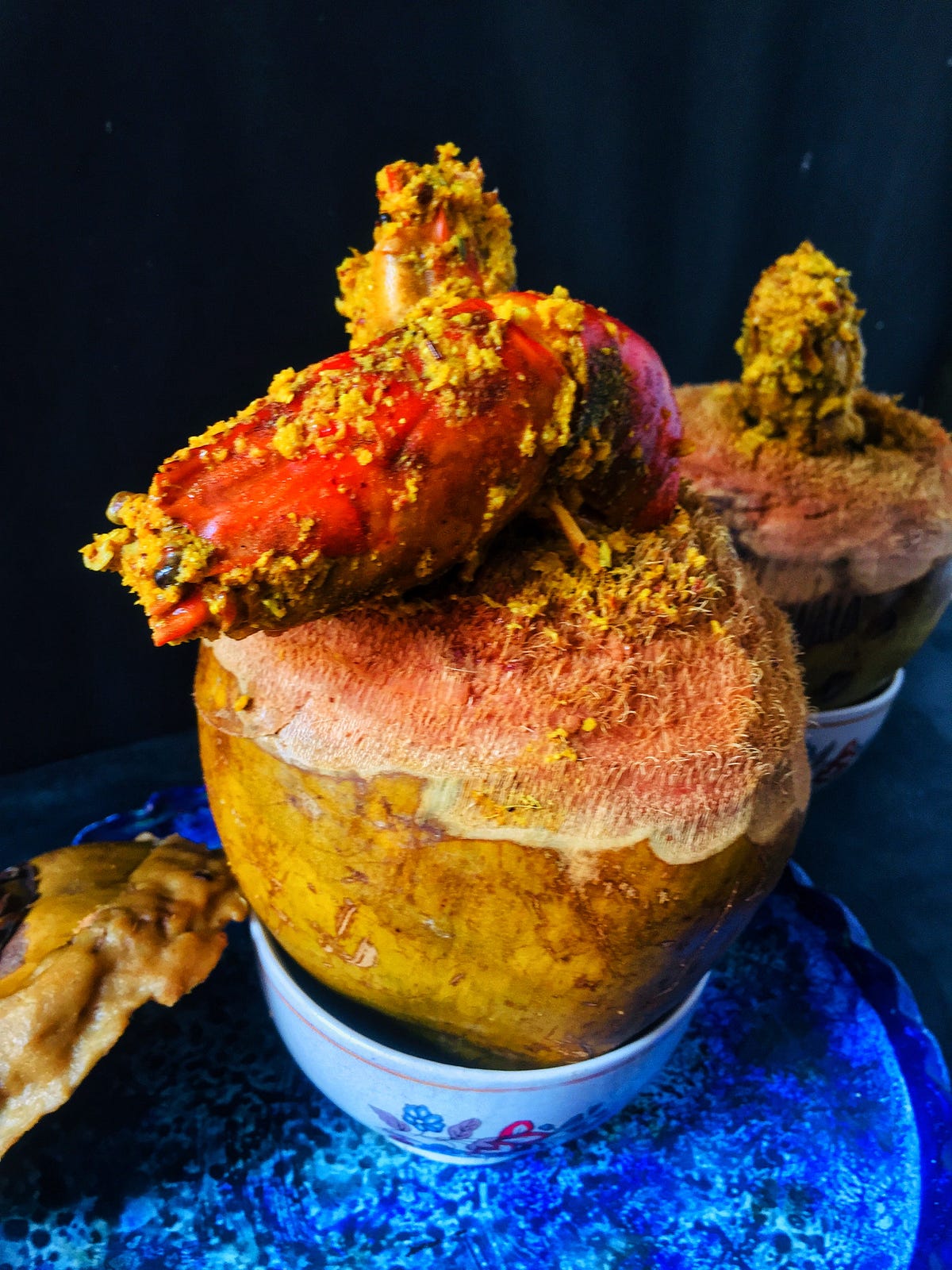 Daab Chingri | Prawn Cooked in Tender Coconut | Prawn Recipe | Bengali ...