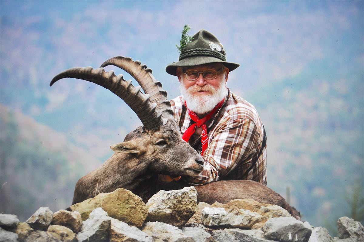 European ibex. Wildlife biologist and outdoor writer… | by Hornady ...