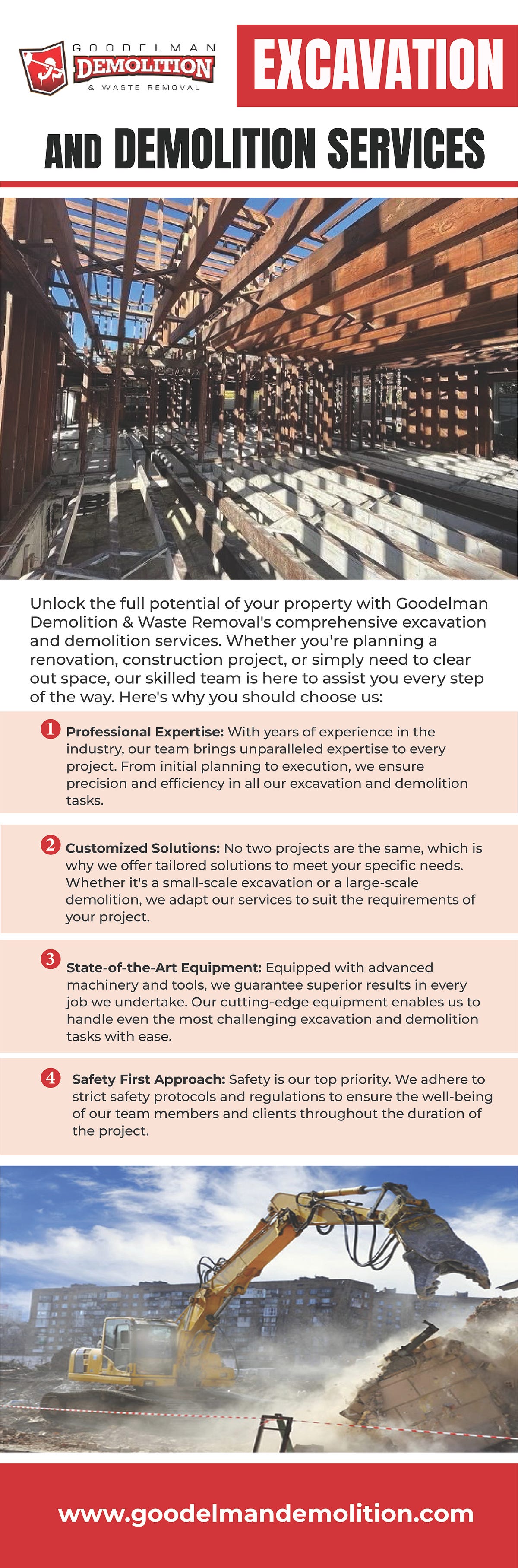 Unearth Excellence: Excavation and Demolition Services by Goodelman ...