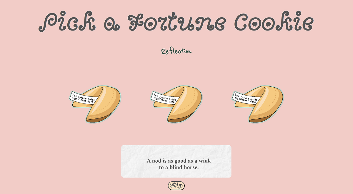 Fortune Cookie API Project. An HTML page incorporating CSS… | by Nikki Bailey | Medium