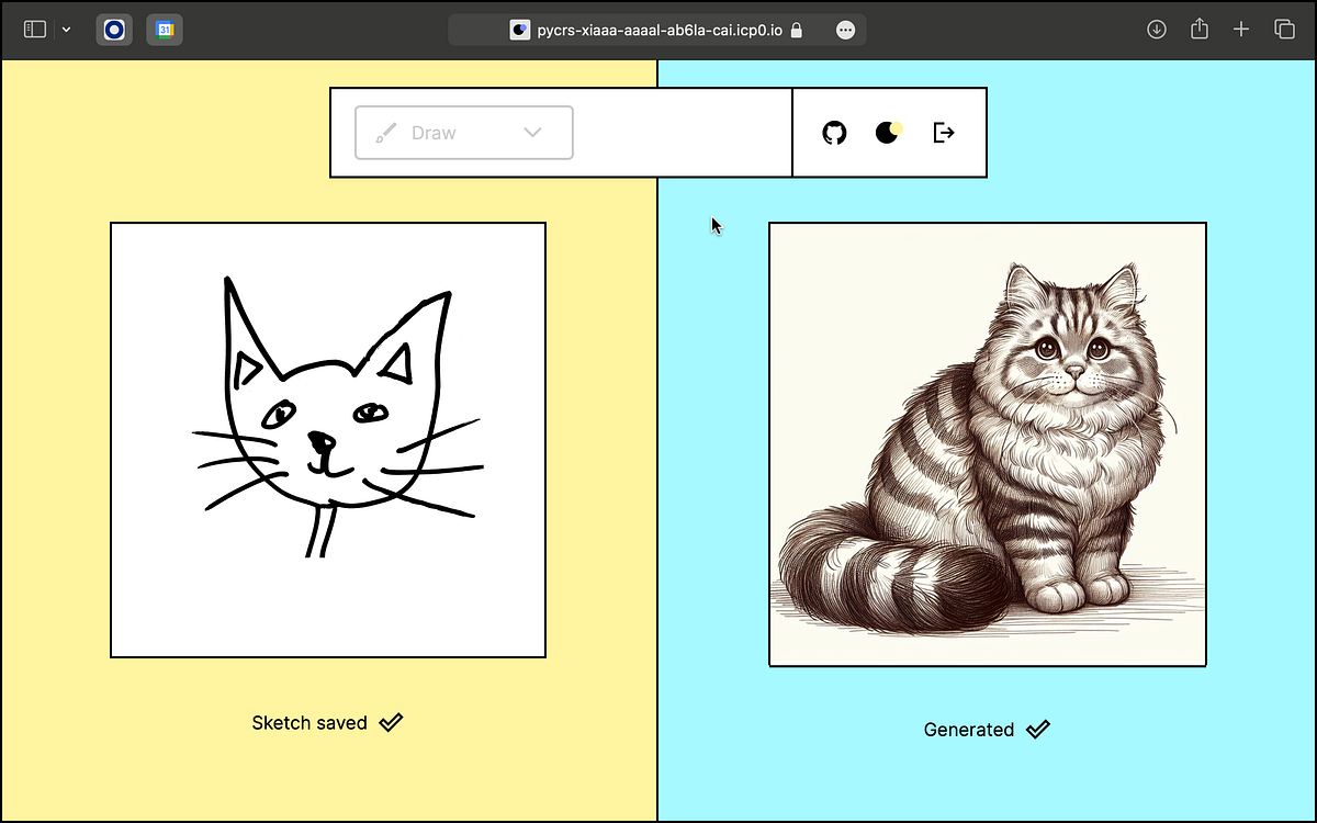 Make AI-generated image (kind of) from drawing | by David Dal Busco ...