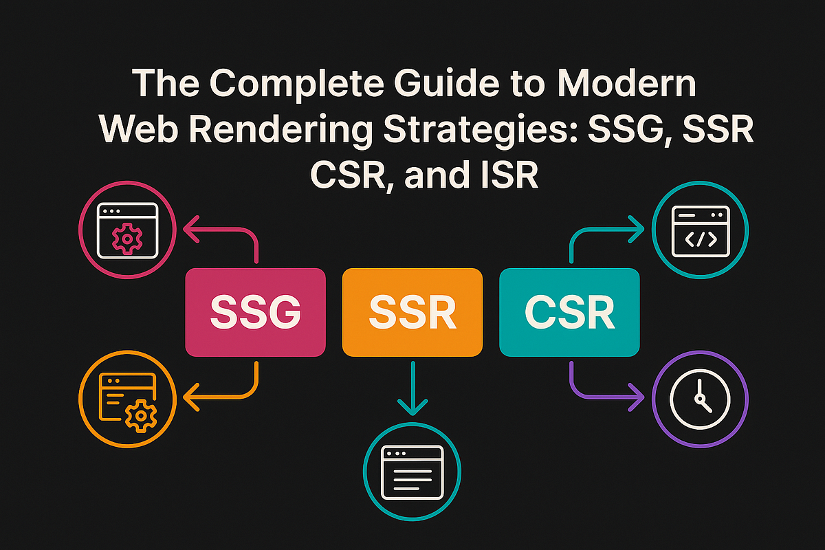 The Complete Guide to Modern Web Rendering Strategies: SSG, SSR, CSR ...
