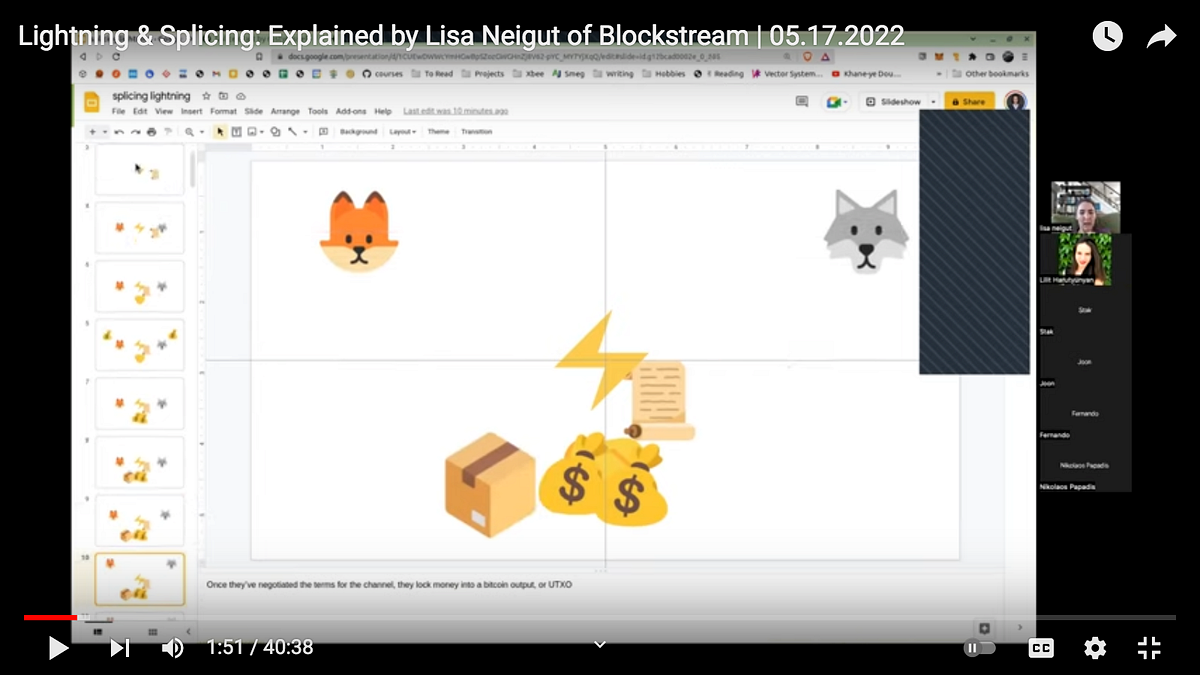 Lightning & Splicing: Explained by Lisa Neigut of Blockstream | 05.17. ...