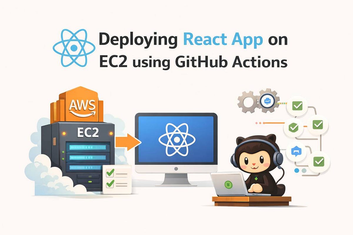 Deploying a React App to EC2 Using GitHub Actions | by Abu bobby ...