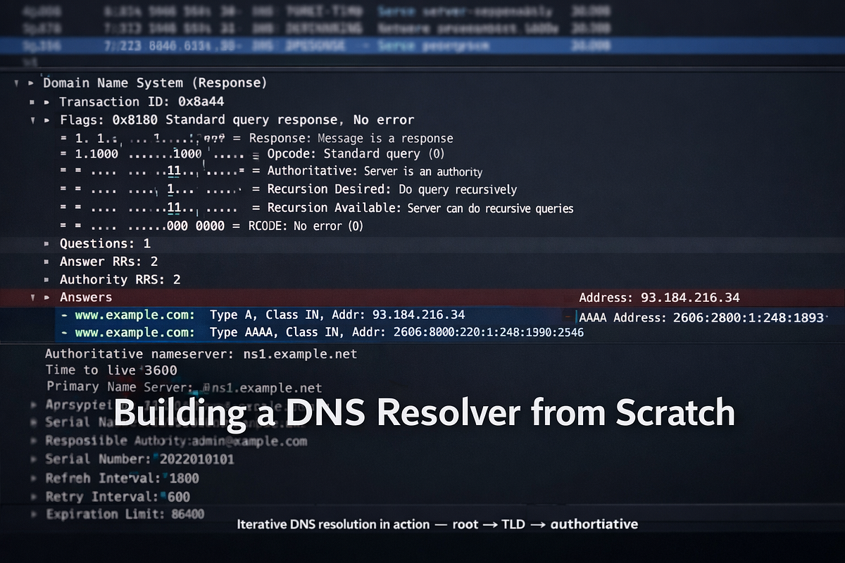 Building a DNS Resolver from Scratch in Rust | by Chaitanya Bajpai | Medium