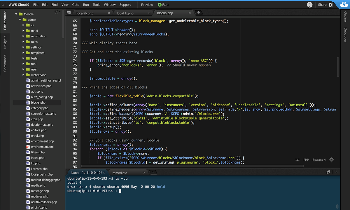 Installing Cloud9 IDE on an AWS EC2 Instance | by Jeff Cogswell | Medium