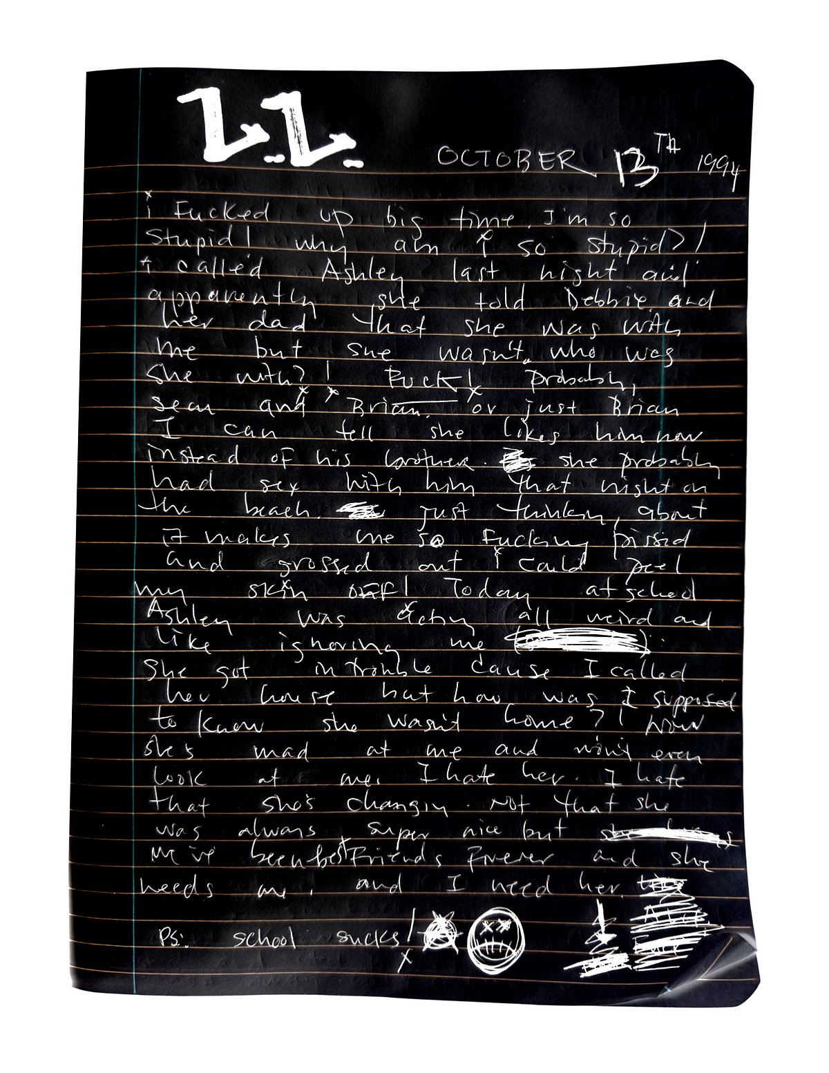 Tell Me Lies ~ Luna’s Journal ~ Entry #5 ~ October 13th, 1994 | by Prem ...