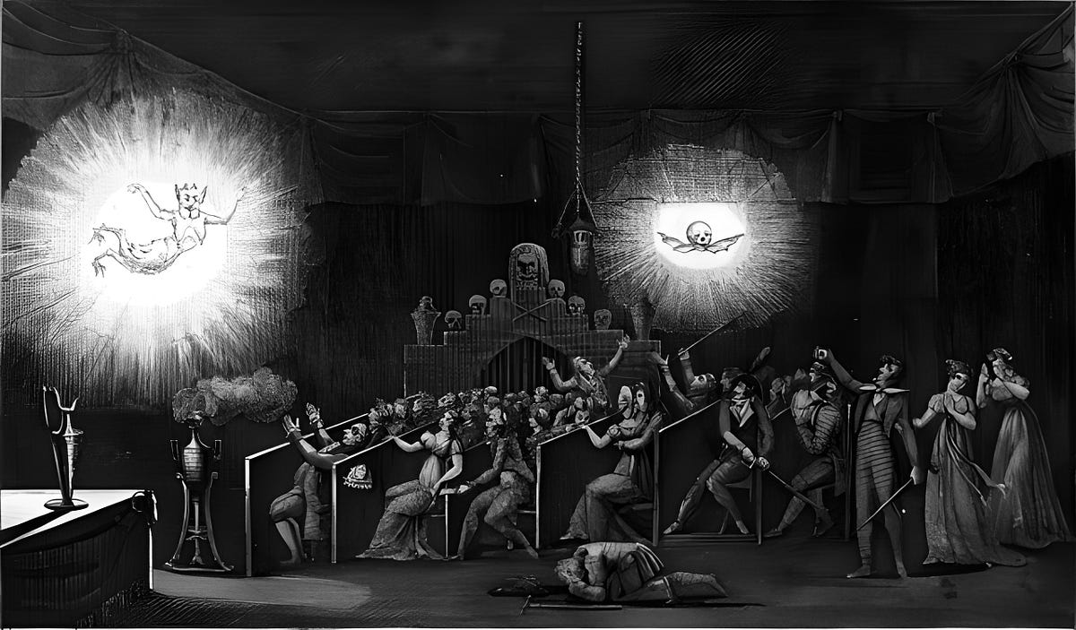 Love for Illusions! Phantasmagorias of Étienne-Gaspard Robert | by ...