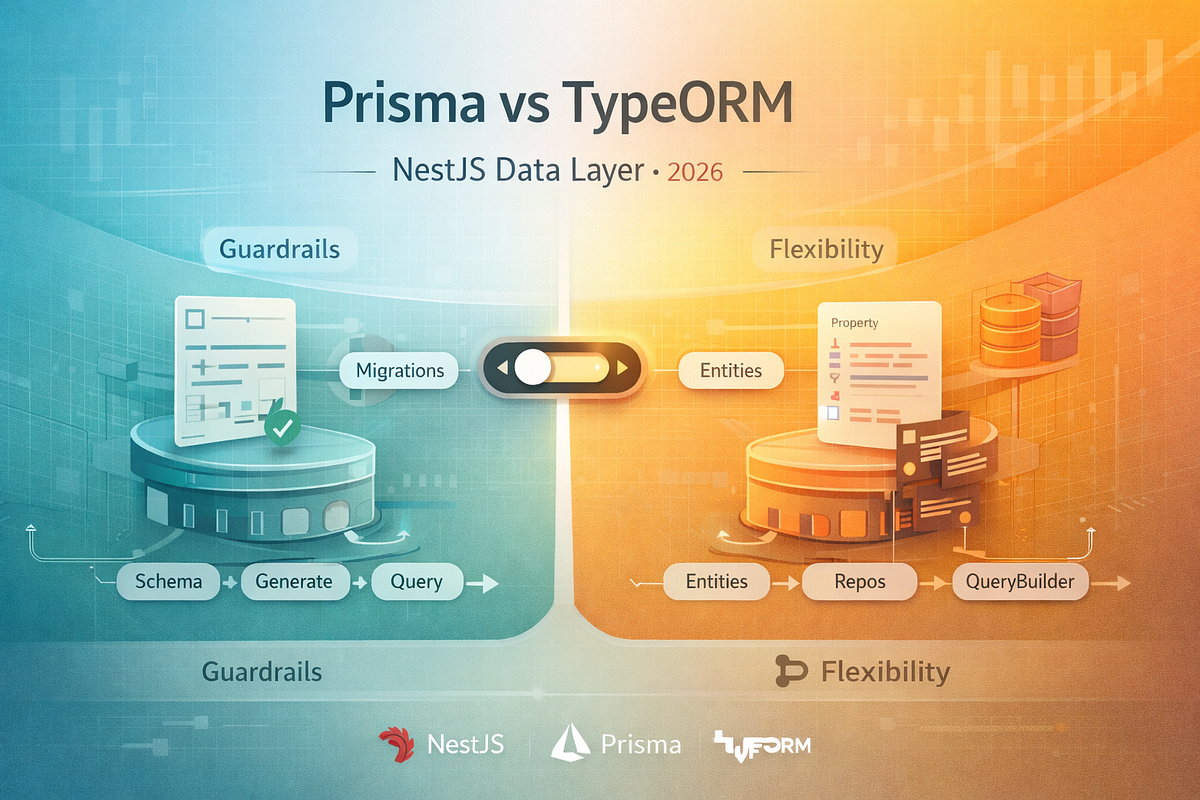 Prisma or TypeORM in 2026? The NestJS Data Layer Call | by Nexumo | Jan, 2026 | Medium