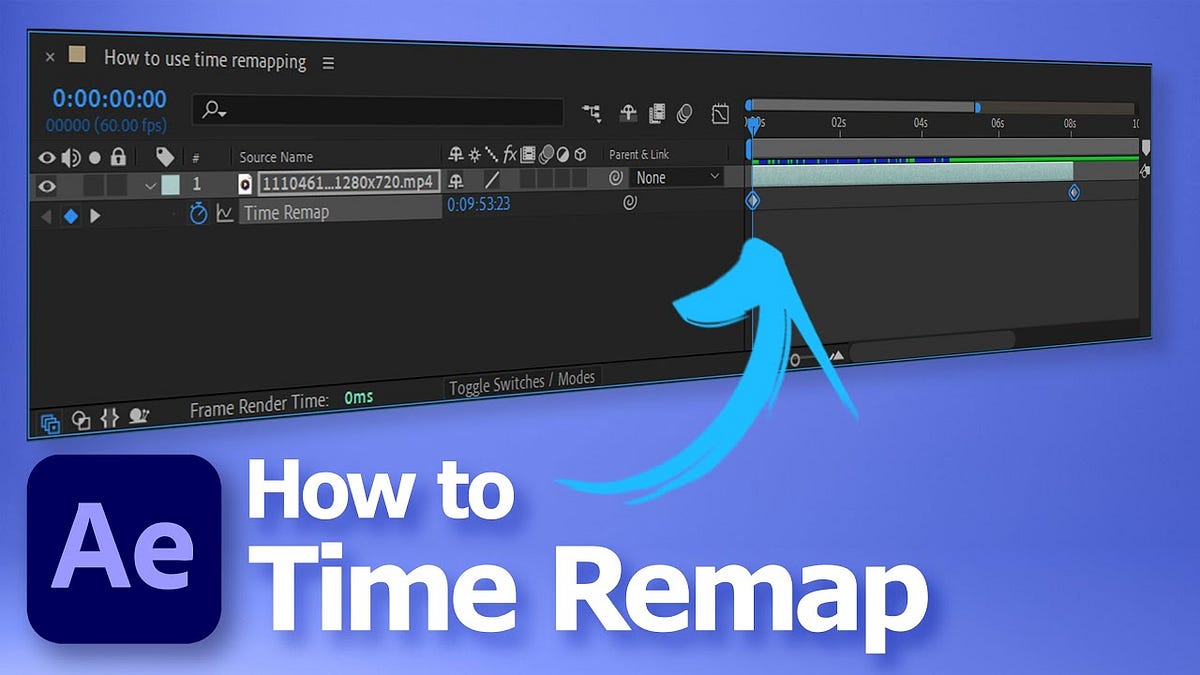 After Effects Time Remap Tutorial - how to adobe - Medium