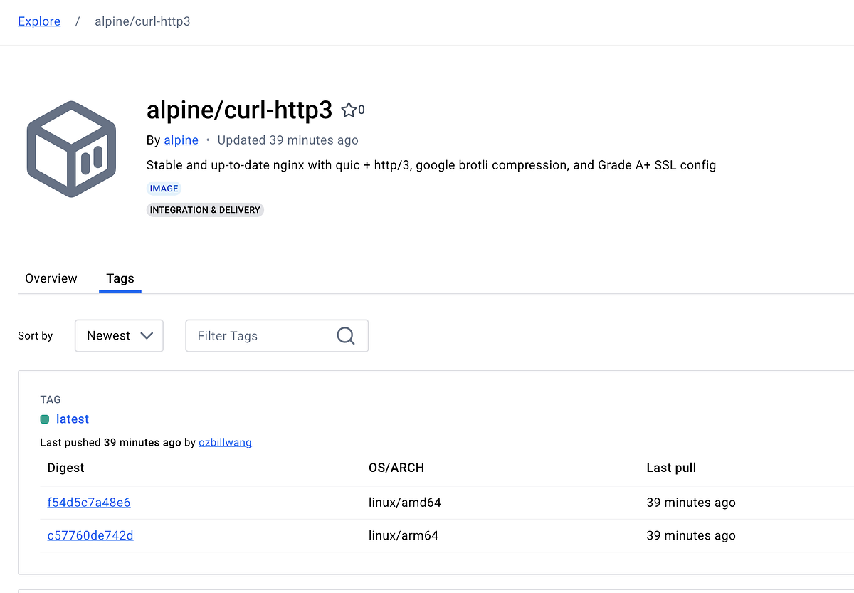 Announcing: Docker Image with HTTP/3 Support Using curl Command! | by ...