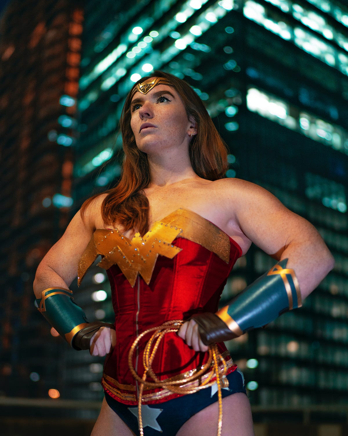 Wonder Woman - The Brain is a Noodle - Medium