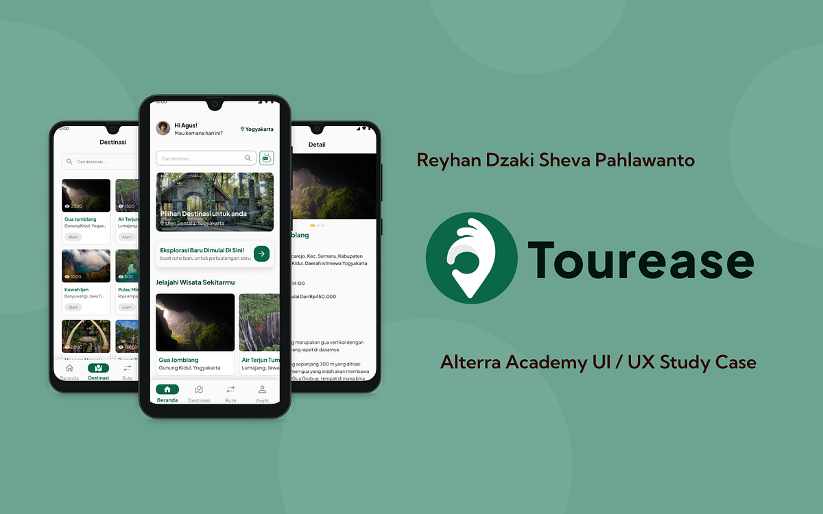 An Unforgettable Journey — UI/UX Capstone Project Study Case — Tourease | by Reyhan Dzaki | Medium