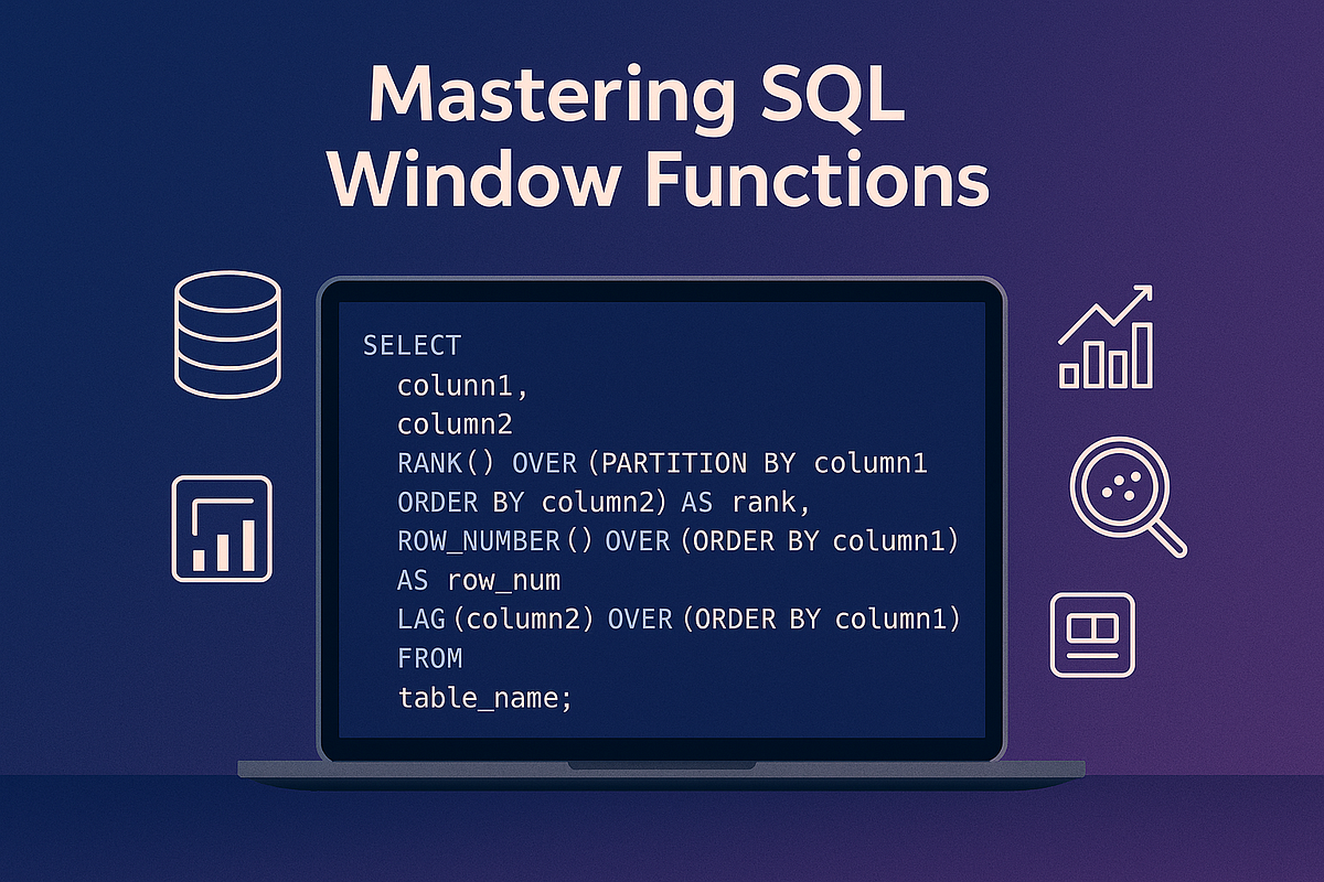 🧠 Mastering SQL Window Functions: The Secret Weapon for Data Analysts | by Mukesh Nautiyal | May ...