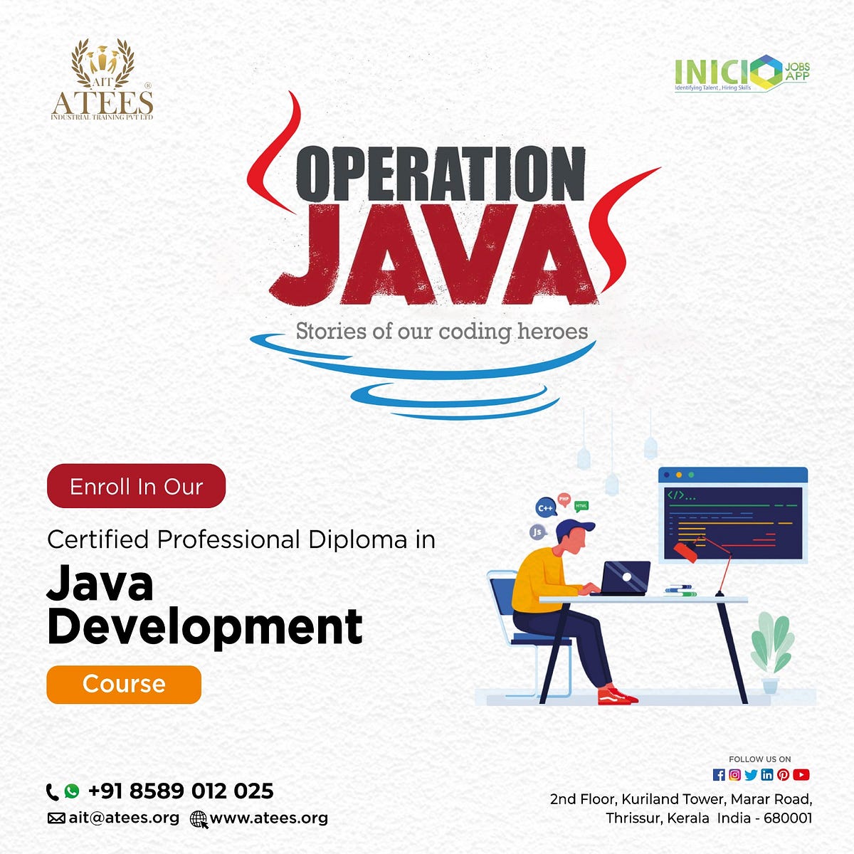 Top Java Course in Thrissur - Ganeshsnakar - Medium
