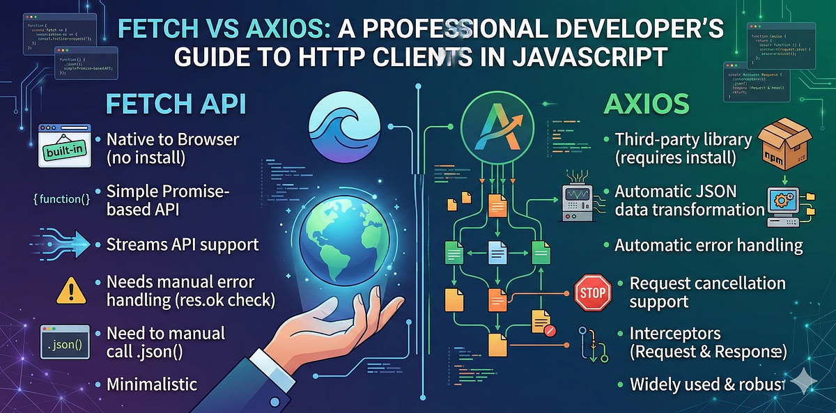 Fetch vs Axios: A Professional Developer’s Guide to HTTP Clients in ...