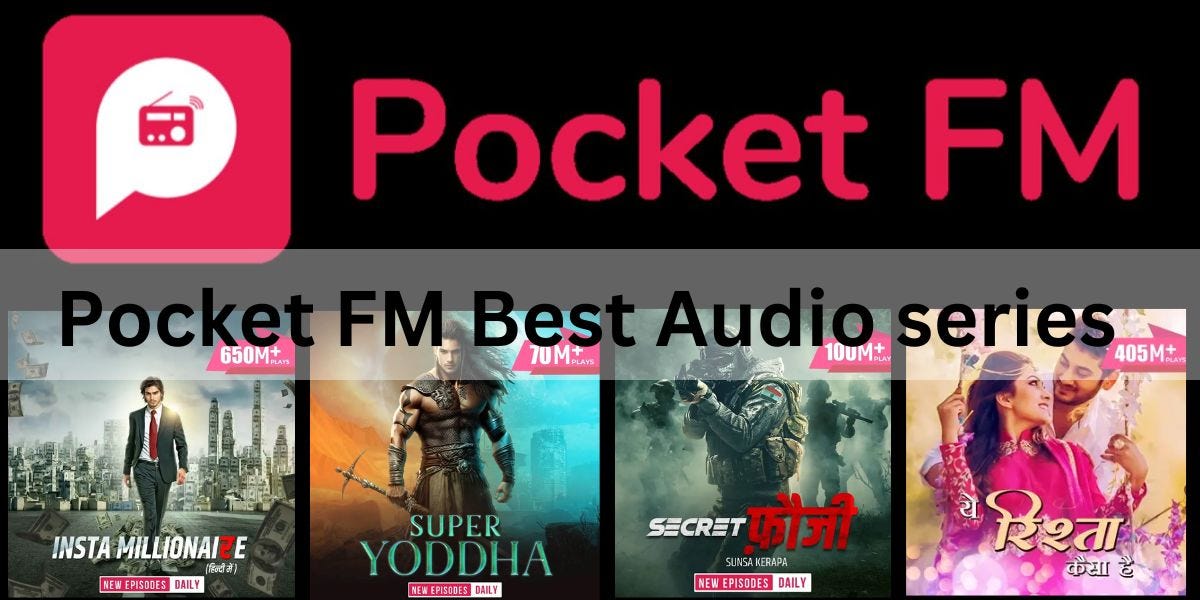 India’s Best audio entertainment platform Pocket FM | by Sasta Offer | Medium