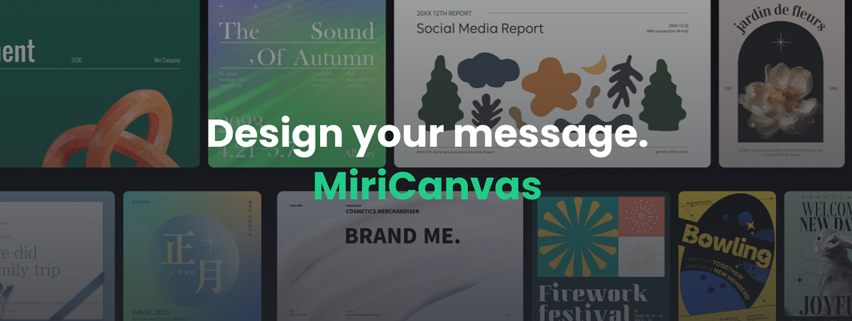 All-you-can-design on MiriCanvas: Free and Easy | by MiriCanvas | Medium