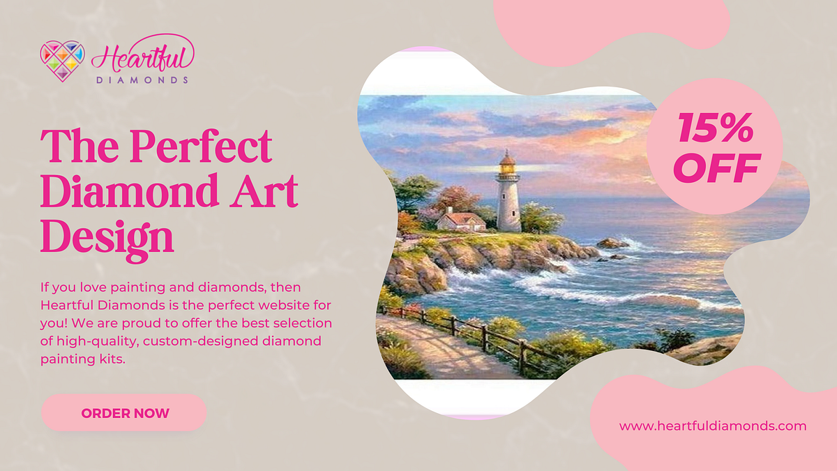 How To Buy The Perfect Diamond Art Design For Your Style? | by Heartful ...