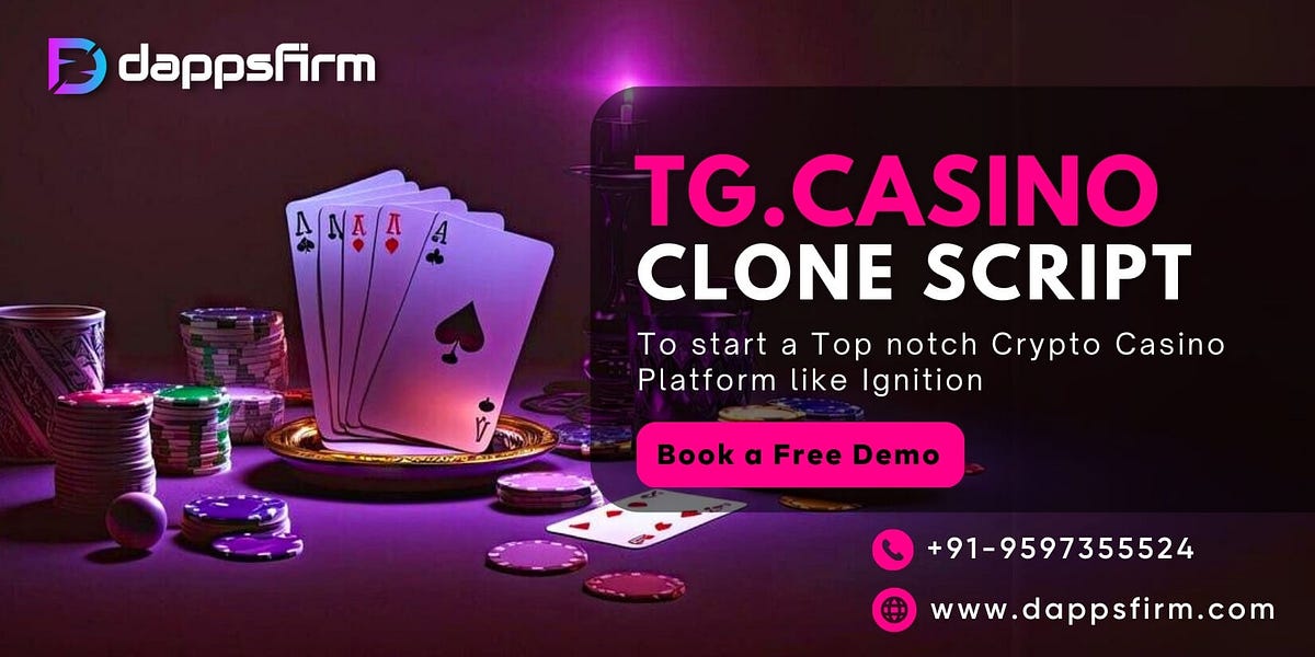 Enhance Your Casino Offerings with TG.Casino Clone Script — Cost ...