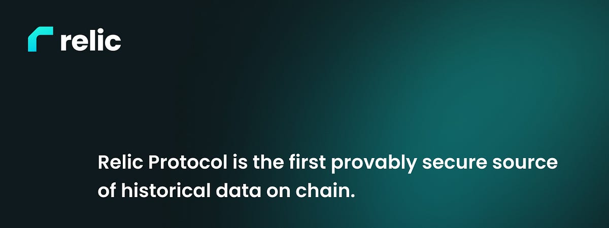 Hello, We Are Relic. Currently, smart contracts on Ethereum… | by Relic Protocol | ChainLight ...