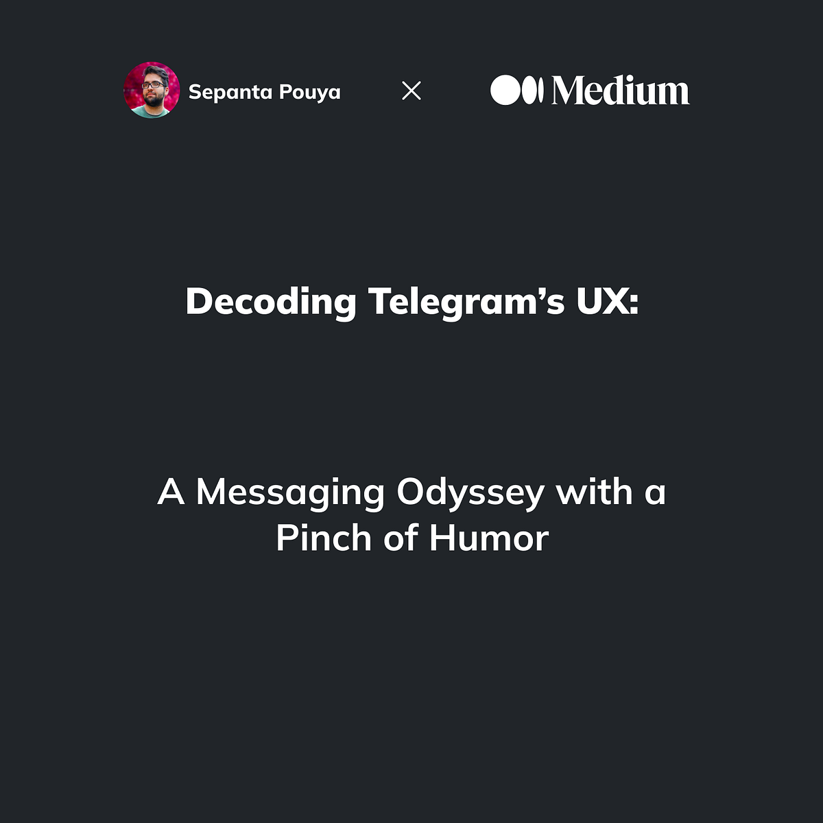 Decoding Telegram’s UX: A Messaging Odyssey with a Pinch of Humor | by ...
