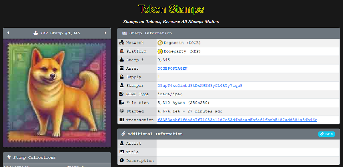 Doge Stamp Functionality Continues to Evolve! There Are Still