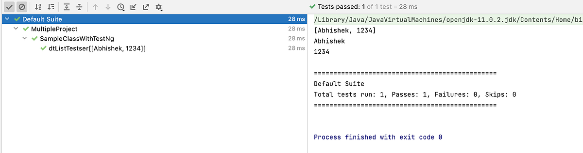 TestNG — Passing ArrayList and Map in @Test method via @Dataprovider ...
