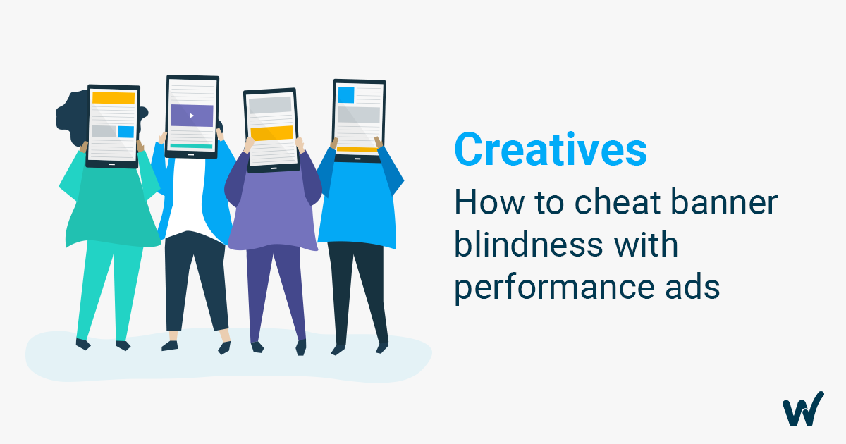 Creatives: How to cheat ad banner blindness with performance ads | by ...