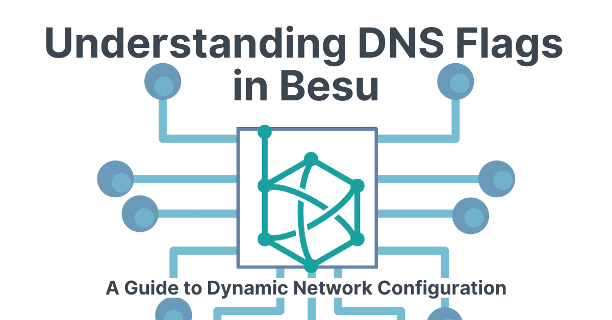 Understanding DNS Flags in Besu. A Guide to Dynamic Network… | by Nischal Sharma | Web3 Labs ...