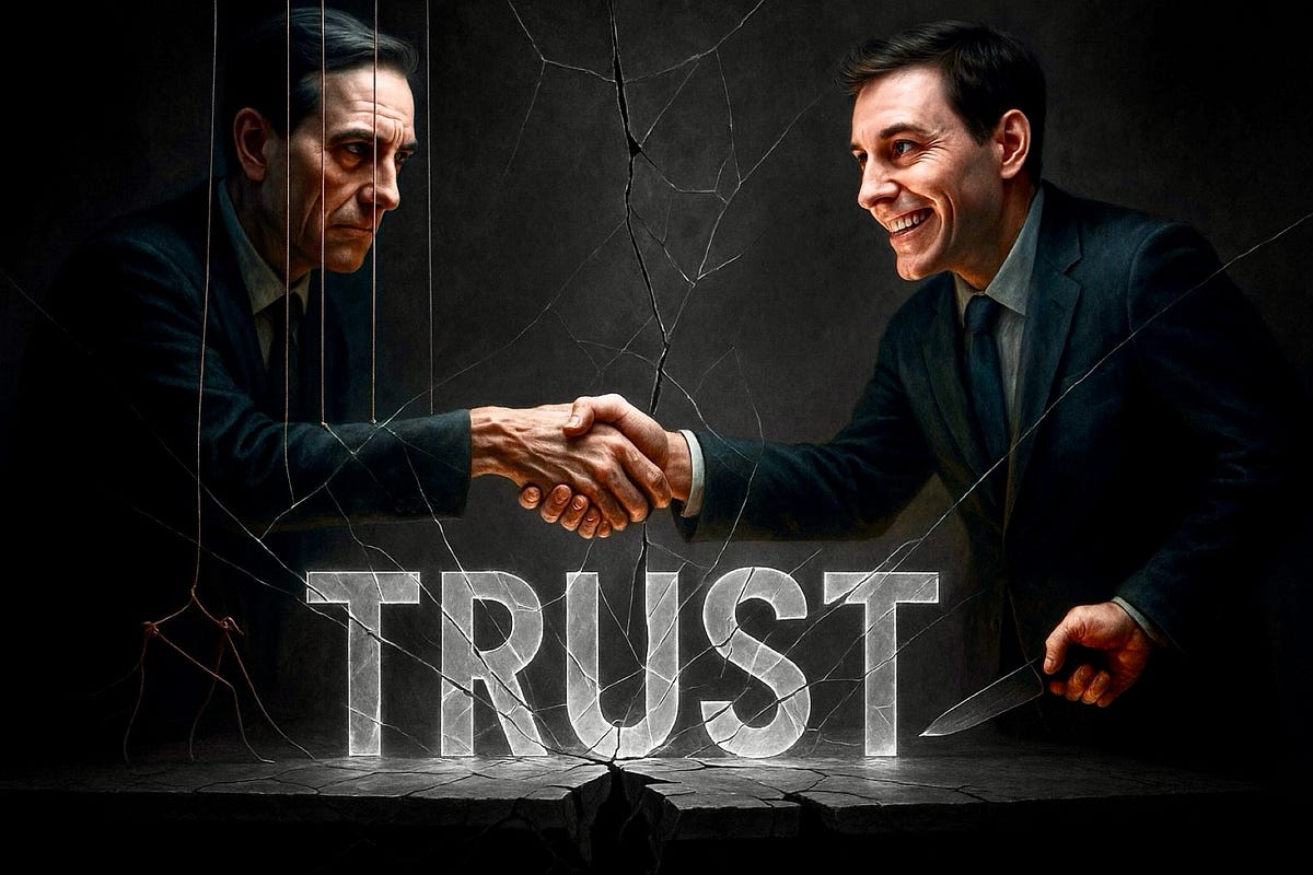 Trust is not a feeling first, it is a shortcut. It is the decision to ...