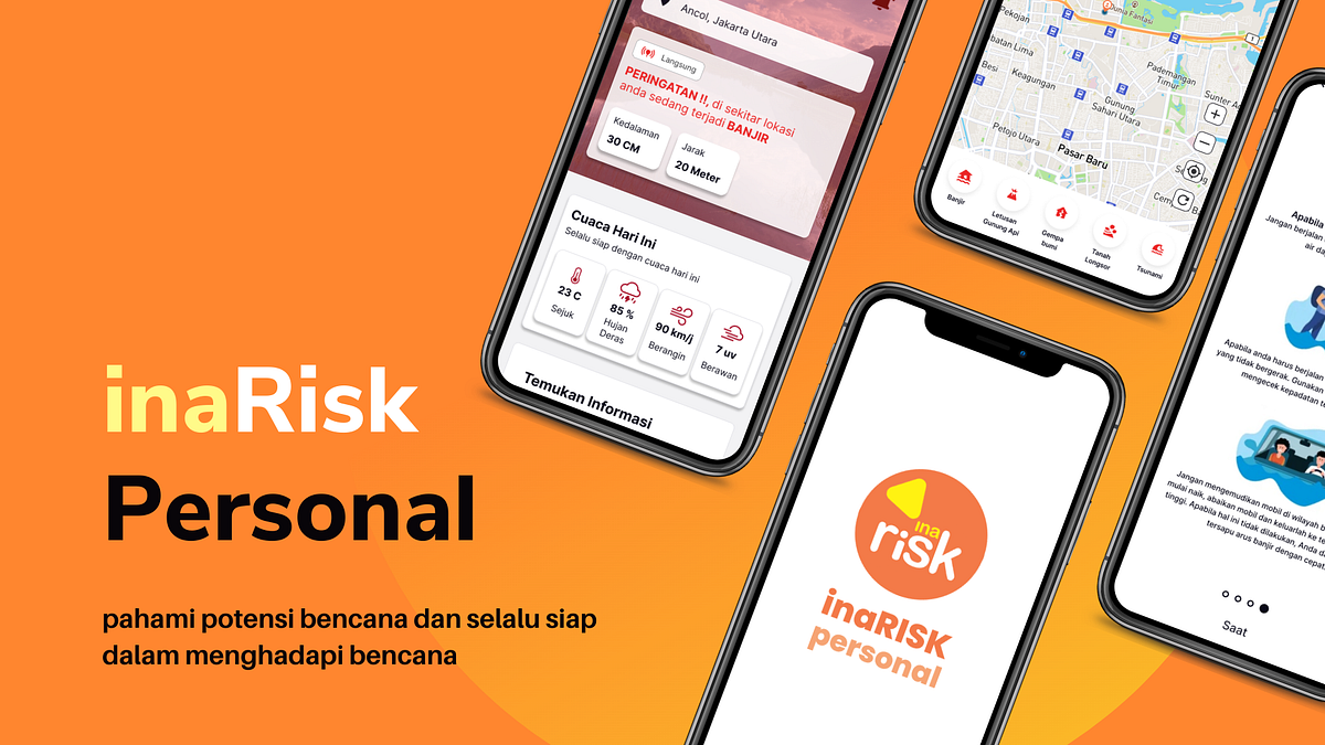 UX Case Study : Re-design Aplikasi Penanggulangan Bencana (InaRisk ...