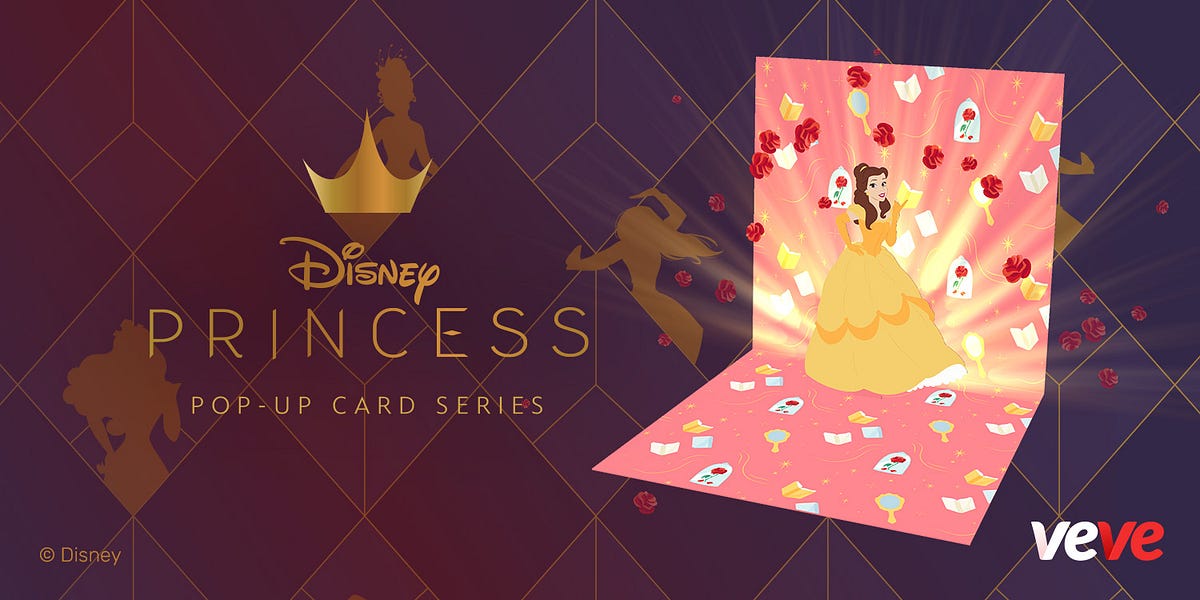 Disney Princess Pop-Up Card Series | by VeVe Digital Collectibles ...
