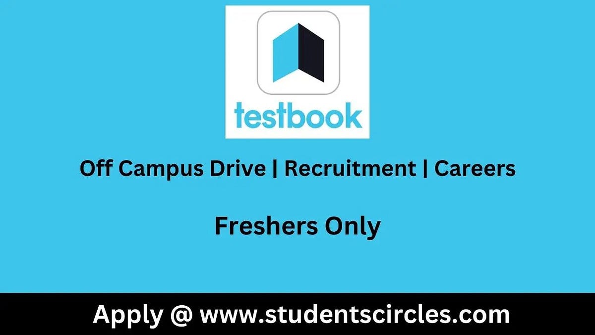 Testbook Off Campus Drive 2023 | Fresher | Direct Link | by V G Selvam ...