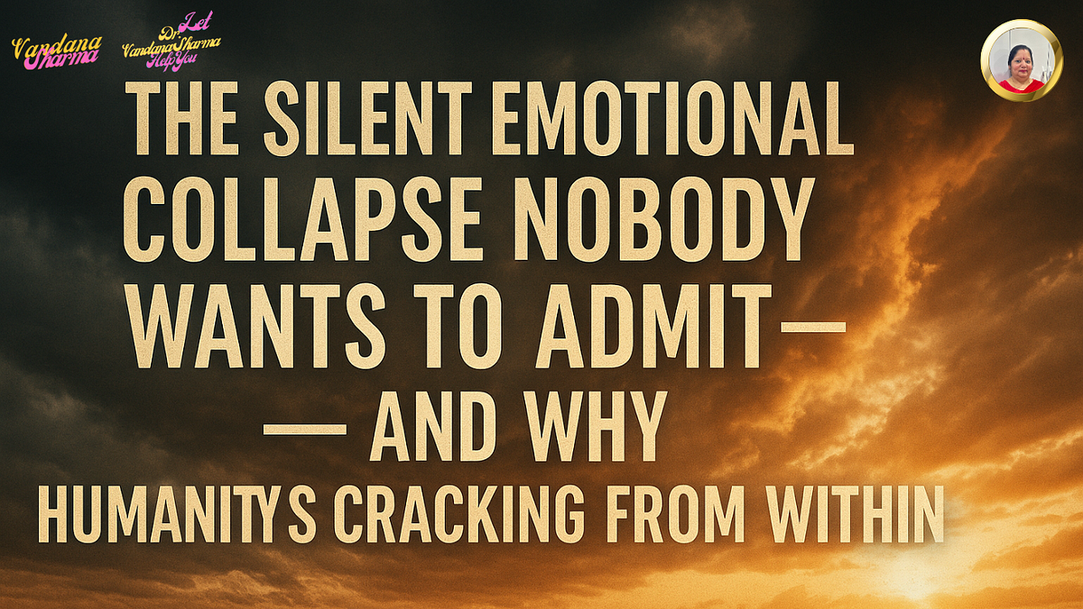 THE SILENT EMOTIONAL COLLAPSE NOBODY WANTS TO ADMIT — AND WHY HUMANITY ...
