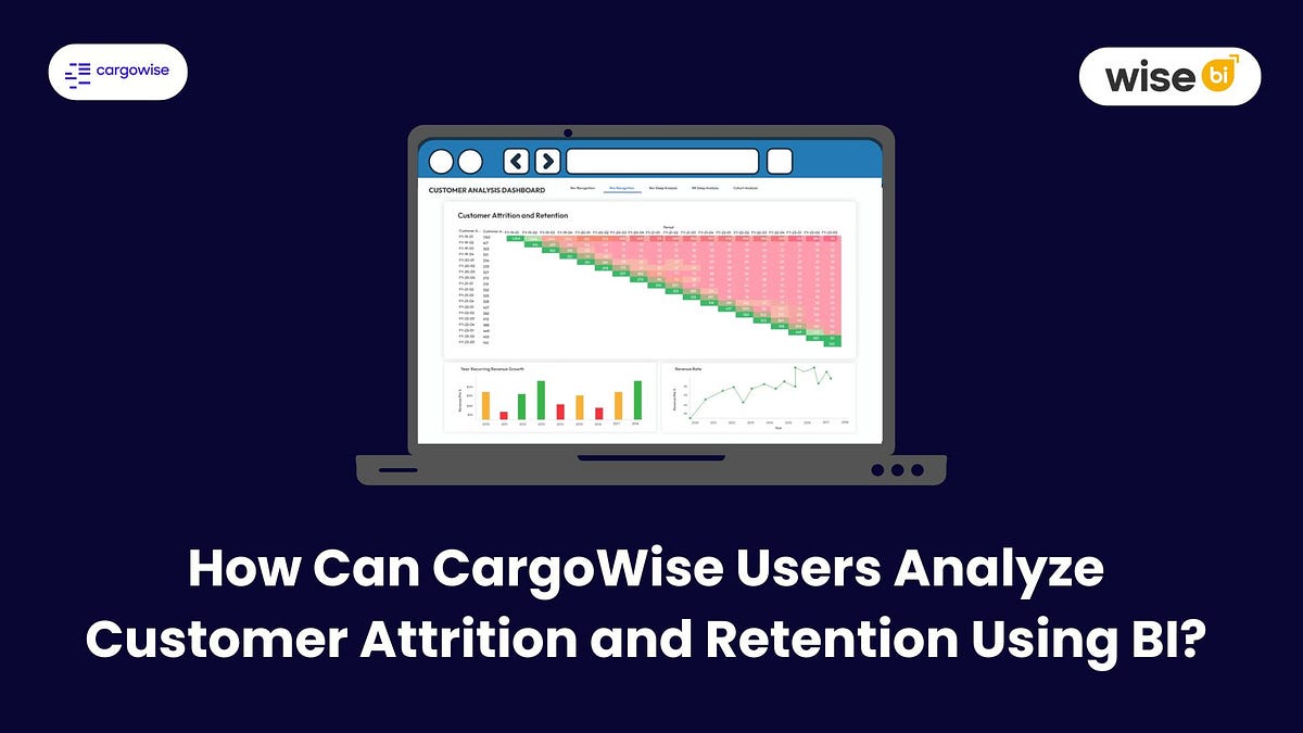 How Can CargoWise Users Analyze Customer Attrition and Retention Using BI? | by Swathi_G ...