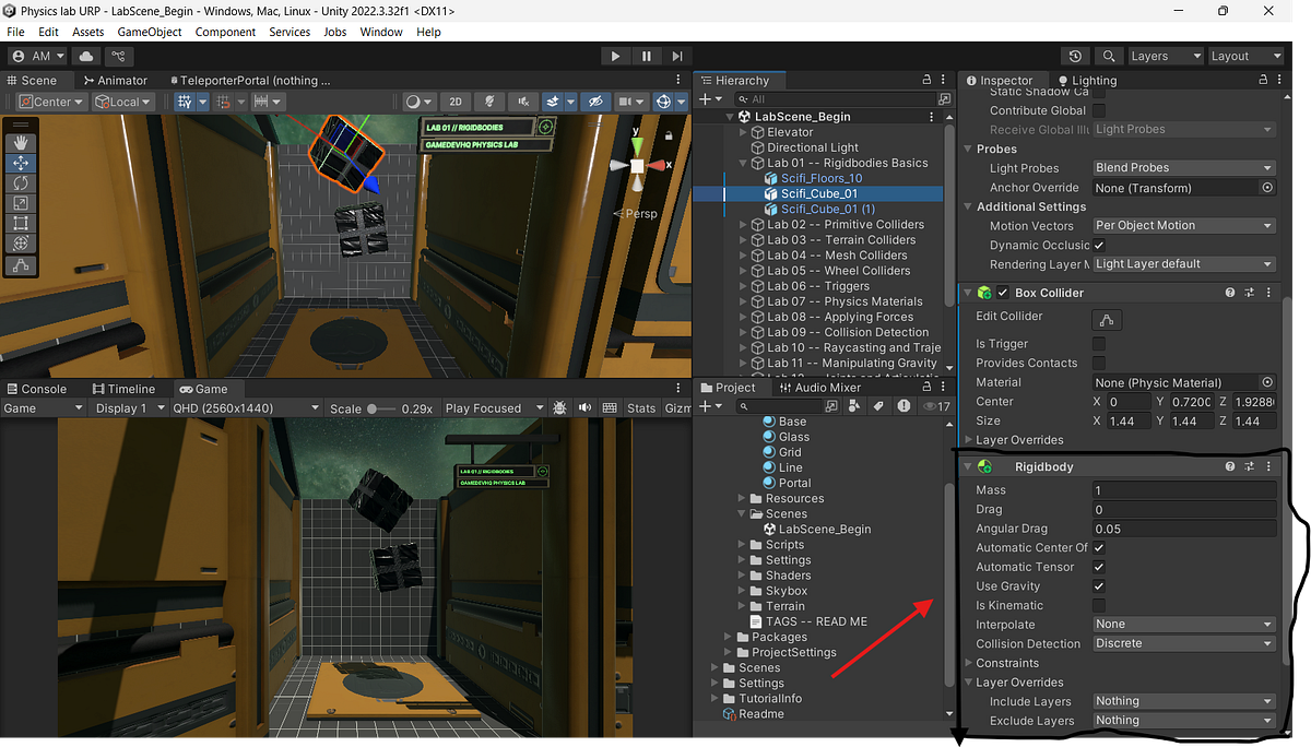 The basics of Physics In Unity — Rigid Body Component | by Adam mcgee ...